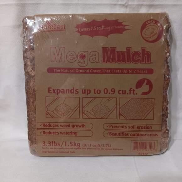 Plant Best | Other | Mega Mulch Block Coconut Coir 33 Lbs | Poshmark